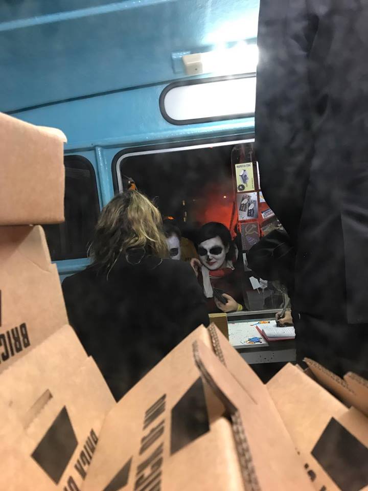 A ticket to a gig for the dead by Jon Bounds – Welcome To The Dark Ages